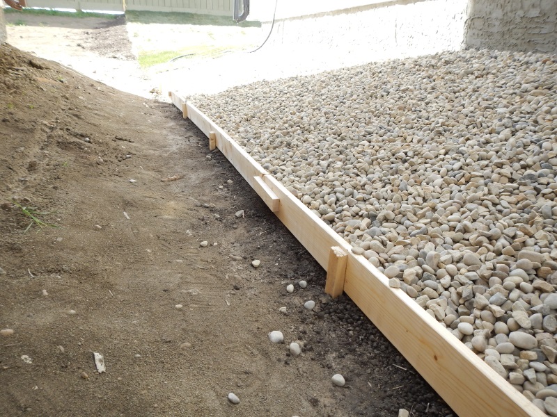 Edging - River Valley Final Grading