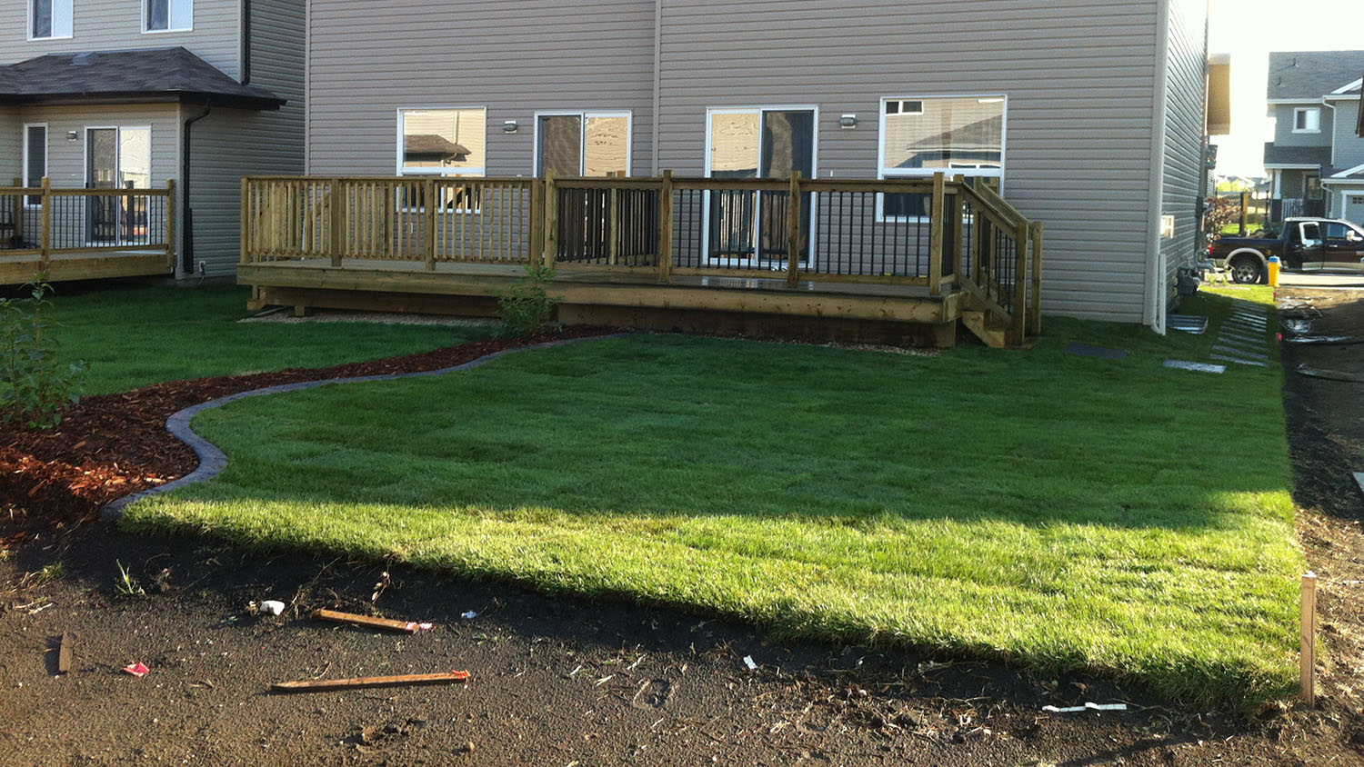 River Valley Final Grading – Edmonton Landscaping Professionals